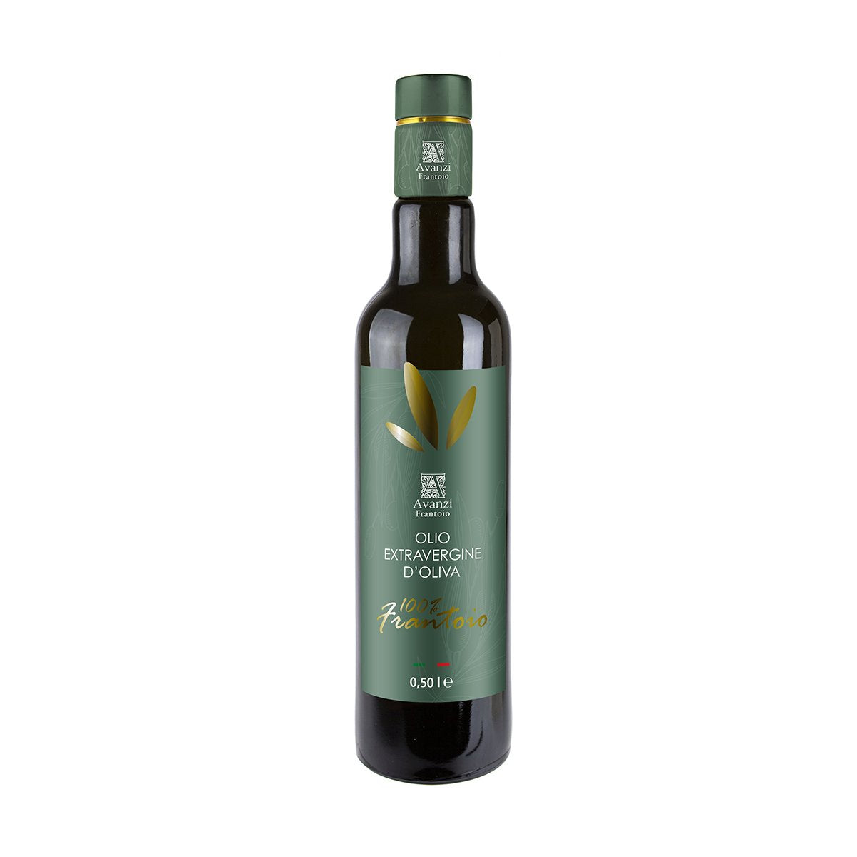 Olio Extravergine d'Oliva 100% Frantoio - Cartone da 6 Bottiglie ...